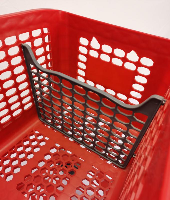 175L HDPP Nylon All Plastic Shopping Carts Warehouse Supermarket ...